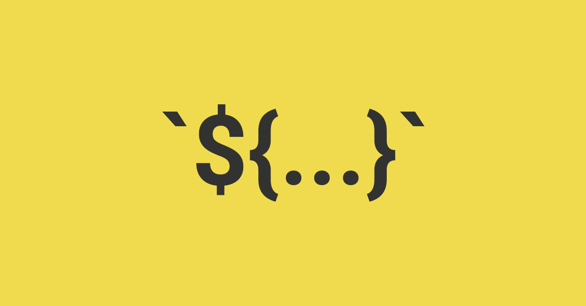 Javascript Template Literals Blog dmcindoe dev